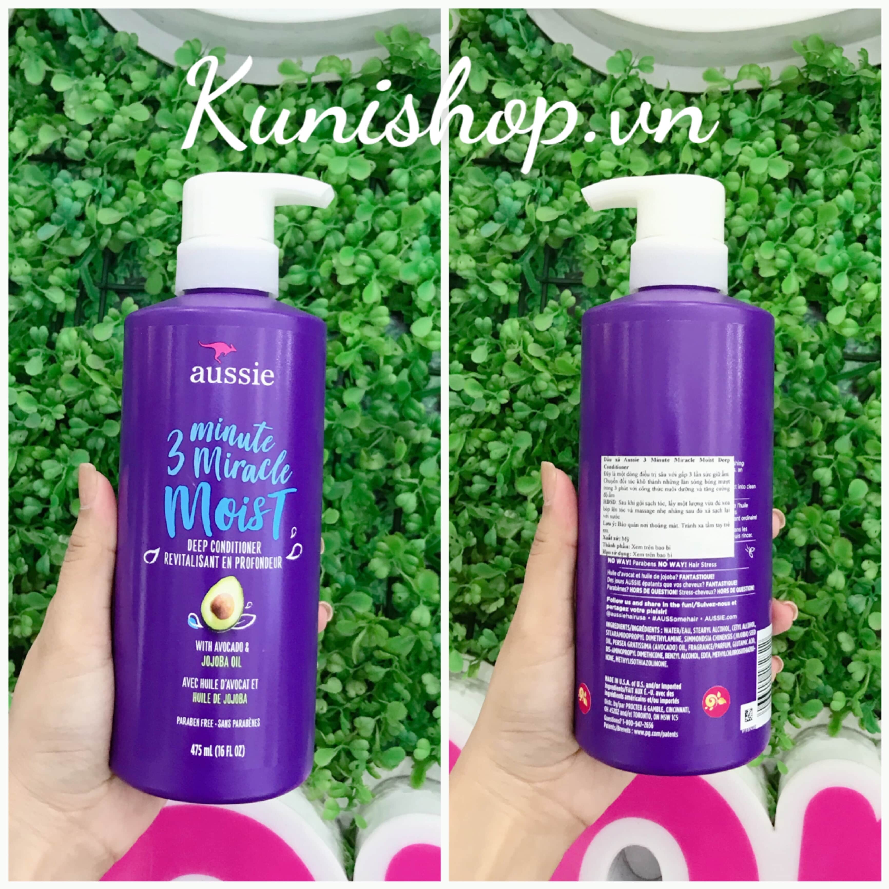 Aussie 3 minute miracle moist conditioner 16 oz