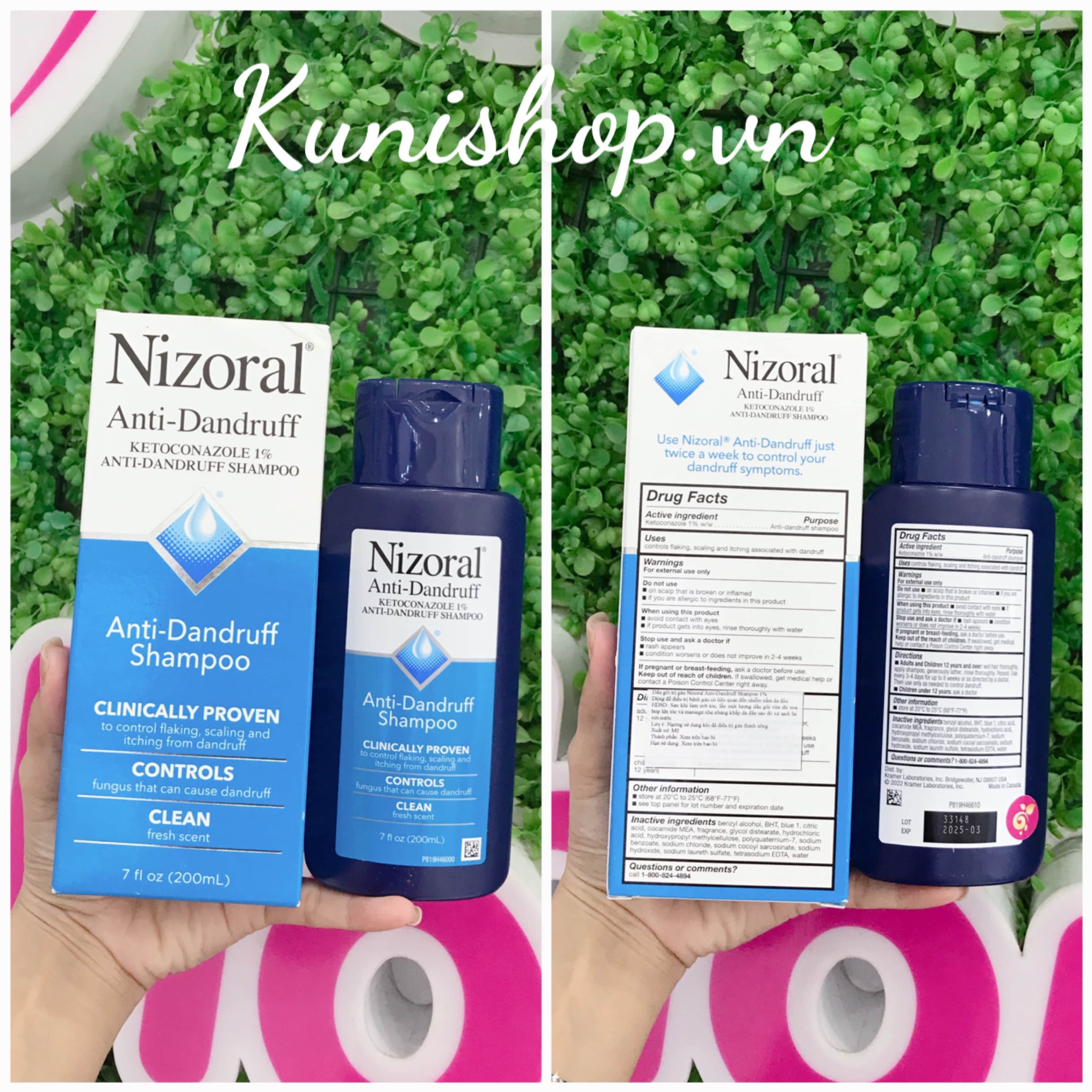Dầu gội trị gàu Nizoral A-D anti-dandruff