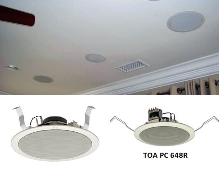 Loa âm trần TOA 6W-PC648R
