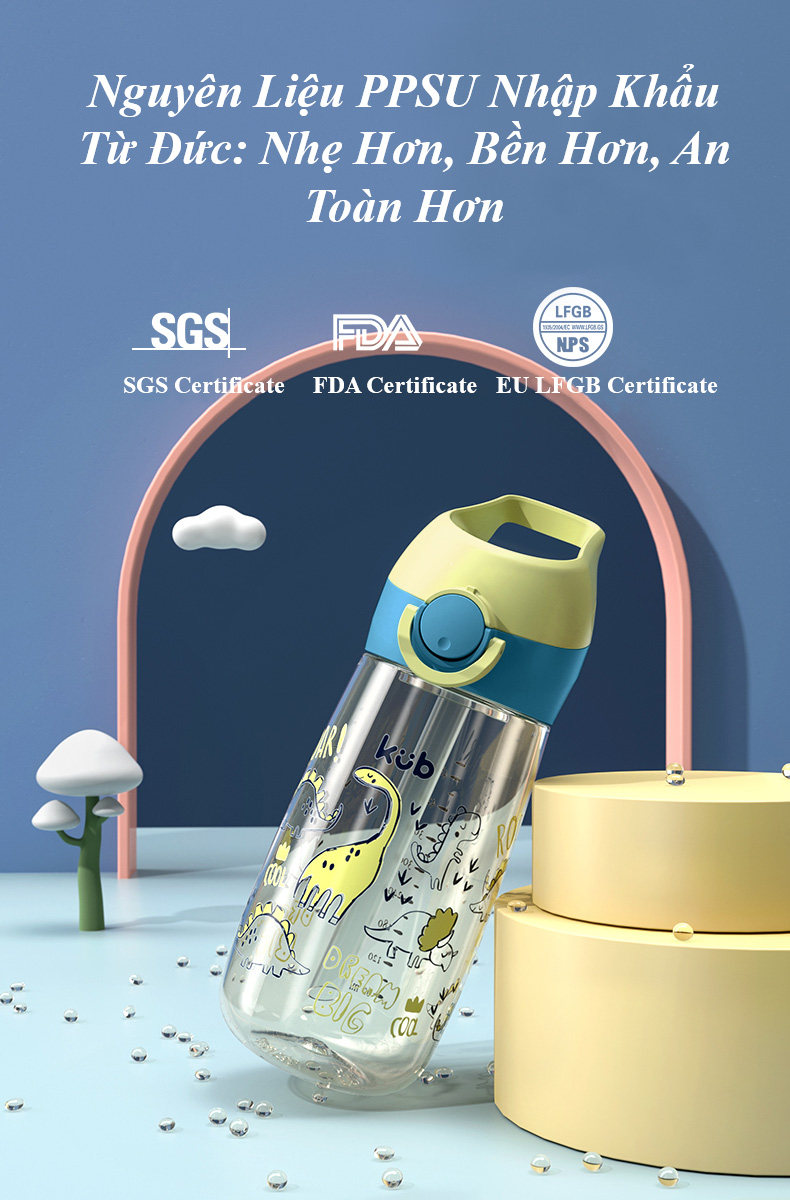 Bình Nước PPSU 480ml - KUB – M&B Store