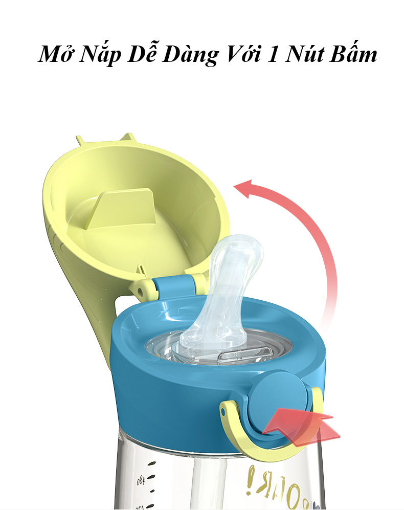 Bình Nước PPSU 480ml - KUB – M&B Store