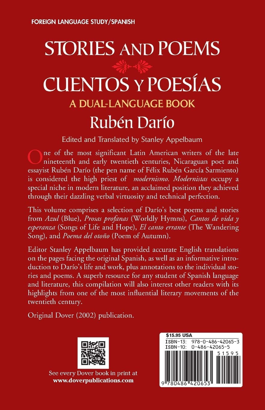 Stories and Poems/Cuentos y Poesías: A Dual-Language Book (Dover Dual ...