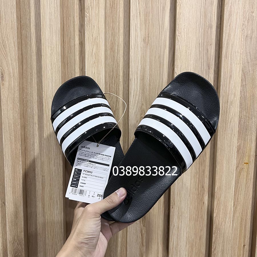 Dép Adidas Adilette Shower Slides FZ2852 Đen - Giày Authentic