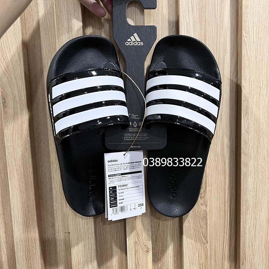 Dép Adidas Adilette Shower Slides FZ2852 Đen - Giày Authentic