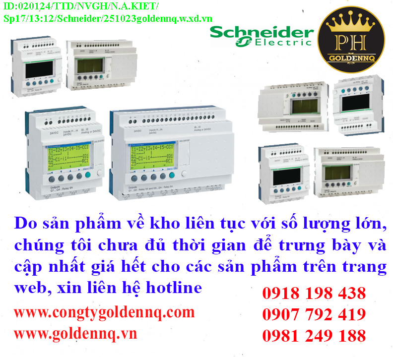 Thiết bị điện Schneider về kho nhiều, chưa cập nhật hết sản phẩm, giá ...