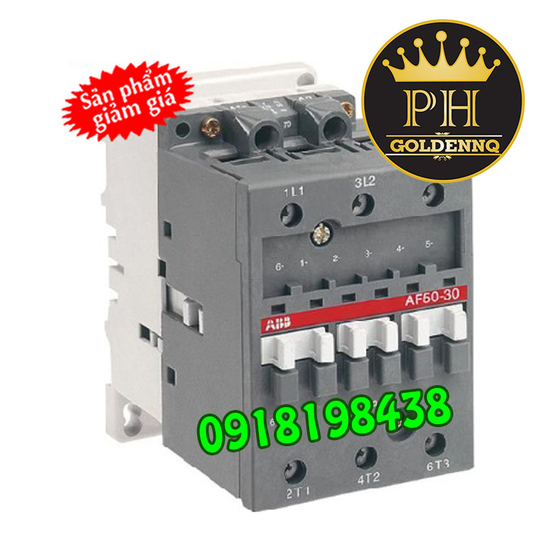 Contactor ABB AF26-30-00-13 26A 11kw 100V-250V | Công Ty TNHH Tổng Hợp Quốc Tế Golden NQ