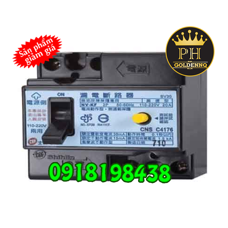 CB chống giật 2P (RCCB) Shihlin BL-KF | Công Ty TNHH Tổng Hợp Quốc Tế Golden NQ