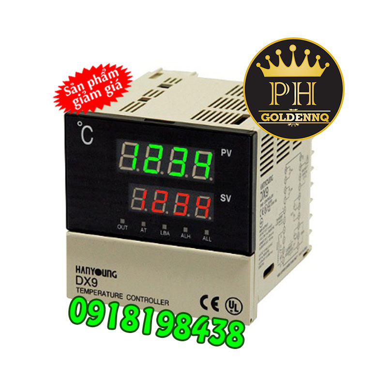 Bộ điều khiển nhiệt độ Hanyoung DX9-PMWNR | Công Ty TNHH Tổng Hợp Quốc Tế Golden NQ