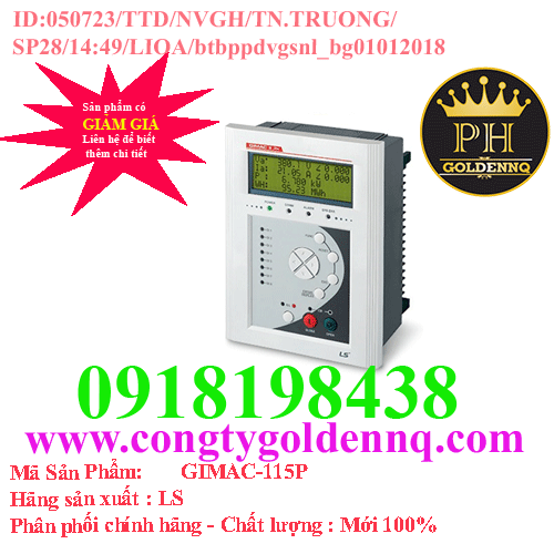 Thiết Bị Điều Khiển Và Đo Lường Đa Năng Kỹ Thuật Số LS GIMAC-115P ...