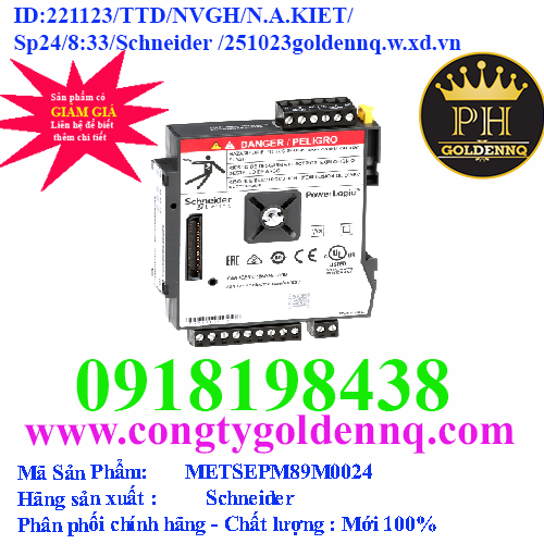 Mô đun mở rộng METSEPM89M0024 Schneider | Công Ty TNHH Tổng Hợp Quốc Tế ...