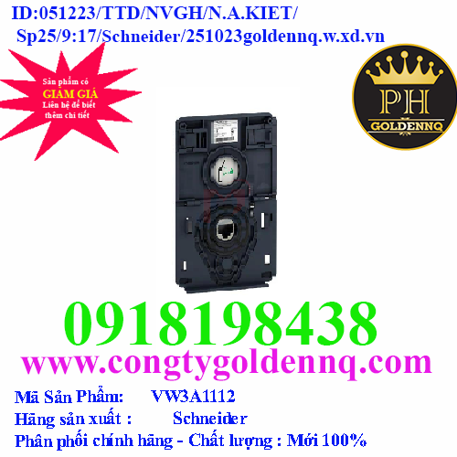 Bộ kít lắp đặt màn hình VW3A1112 Schneider | Công Ty TNHH Tổng Hợp Quốc ...