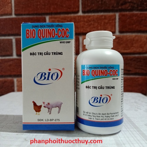 Bio Quino-CoC 60ml chính hãng giá tốt Phân Phối Thuốc Thú Y