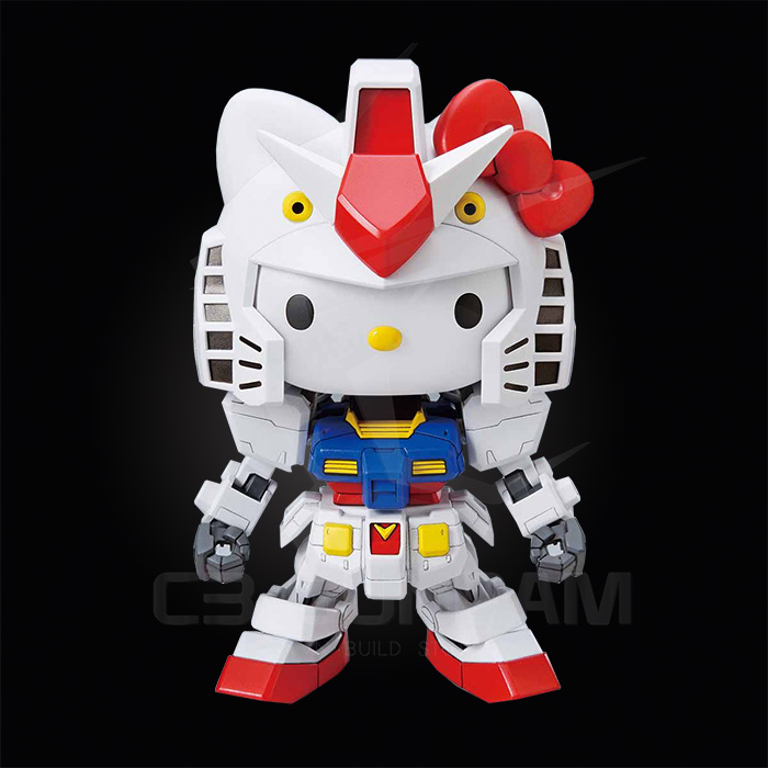 Sd Ex Standard Hello Kitty X Rx 78 2 Gundam C3 Gundam Vn Build Store