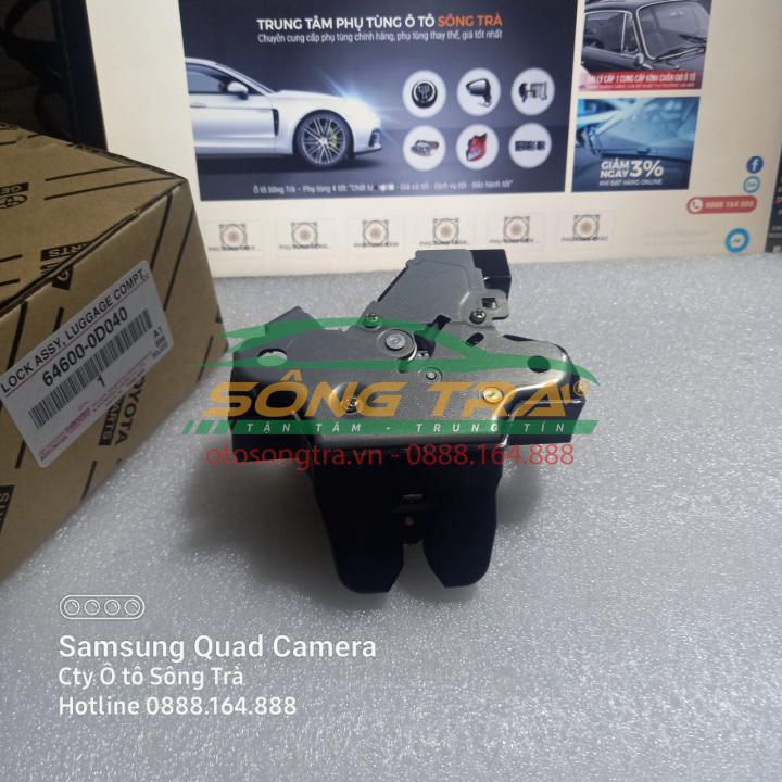 KHÓA NGẬM CỐP HẬU TOYOTA VIOS 2022 CHÍNH HÃNG Cty Ô tô Sông Trà