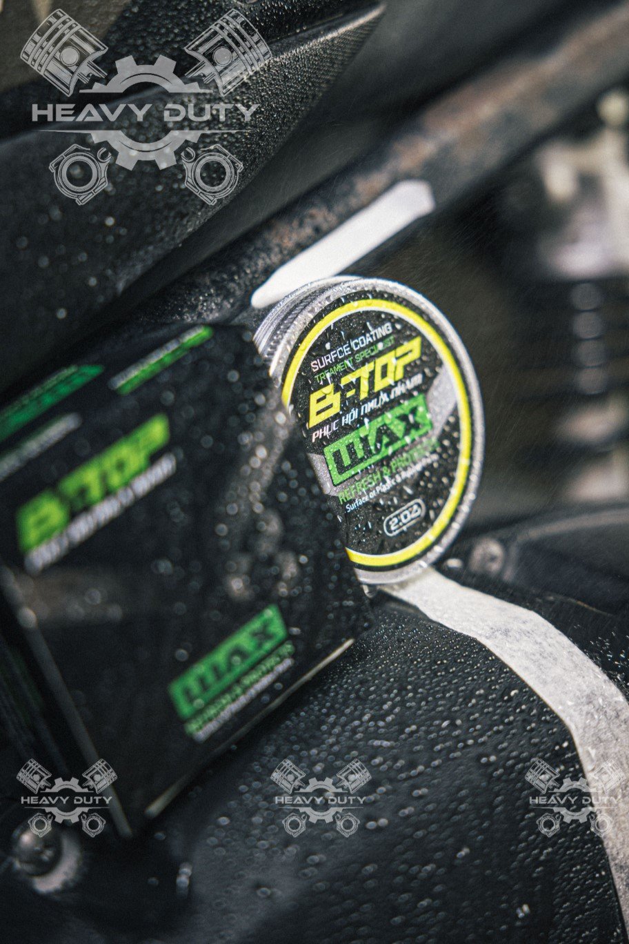 Sáp Wax Phục Hồi Bảo Vệ Nhựa Nhám Hiệu Ứng Lá Sen - BTop Wax Plastic ...