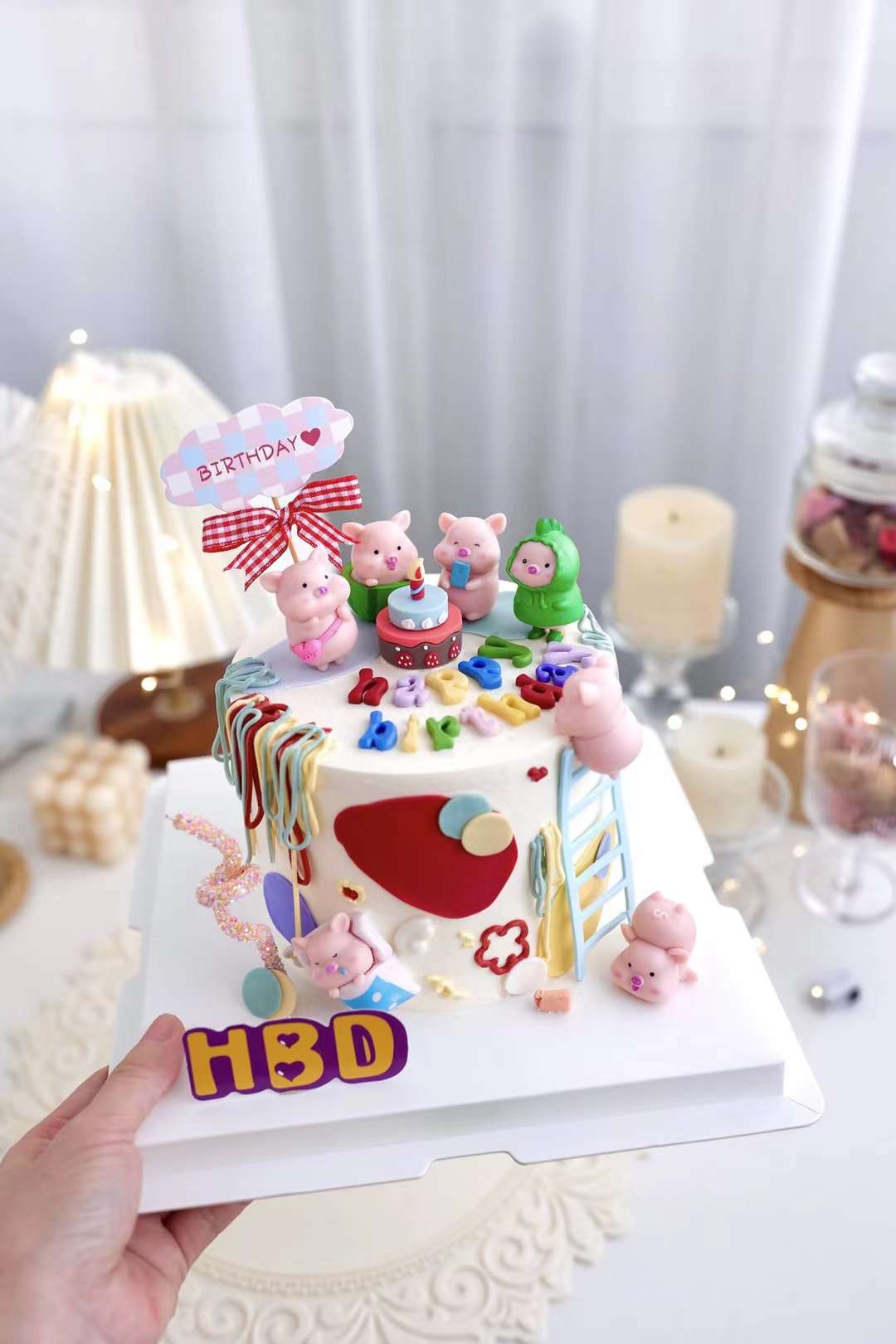 Set 7 heo kute nhựa đặc-xả kho. phukienthuynga