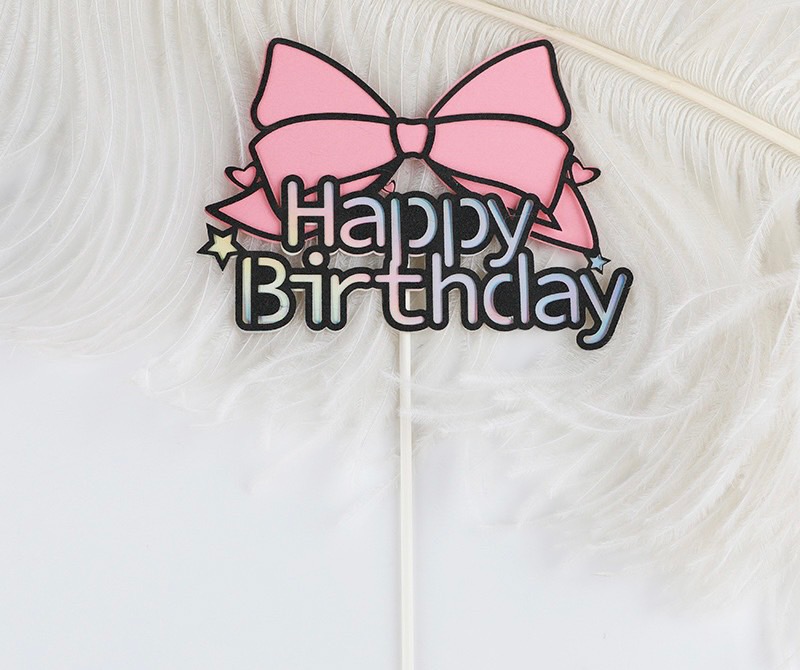 CAM-Cây HPBD nơ giấy-hồng (chữ đen). phukienthuynga