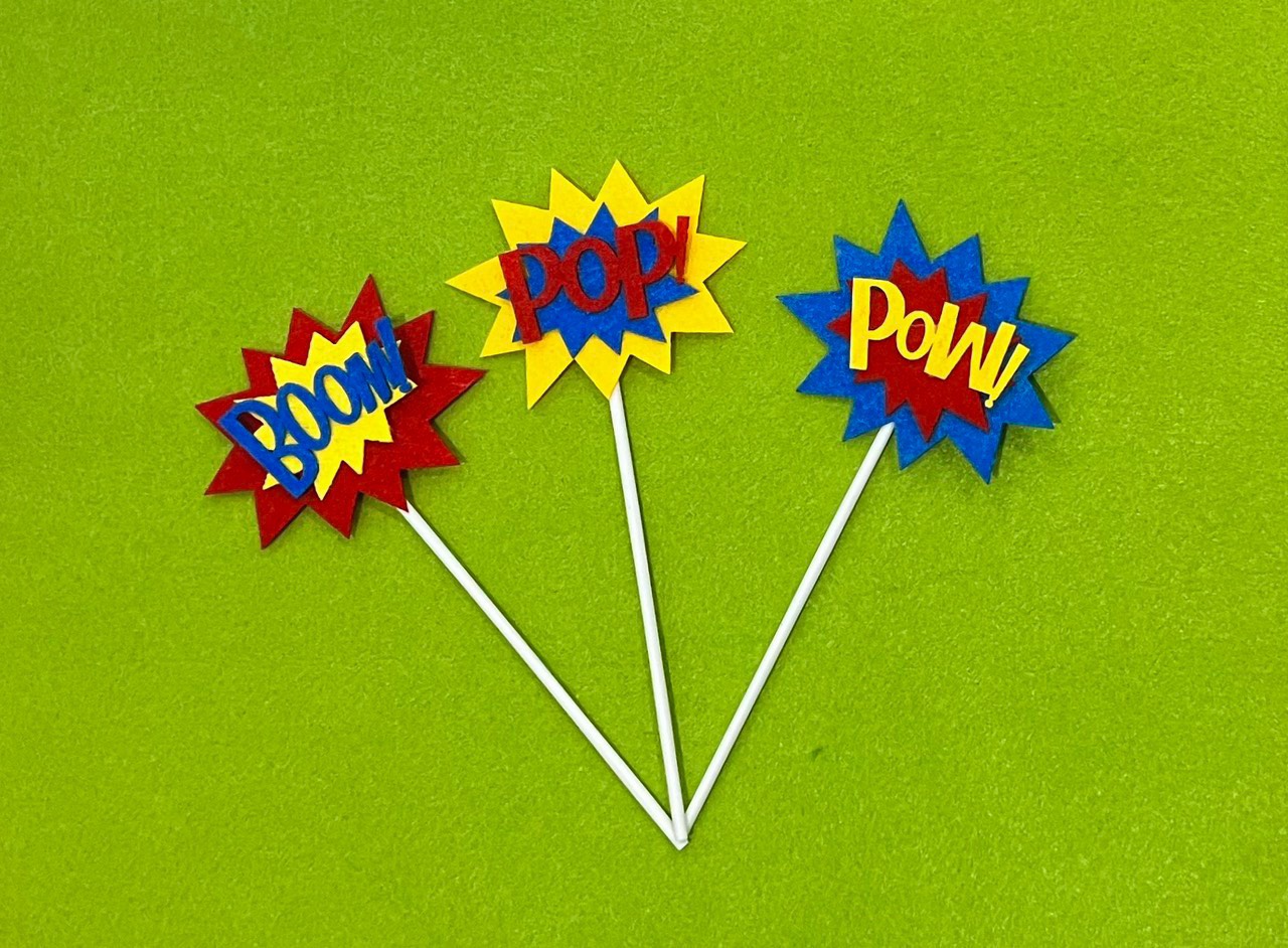 Set BOOM-POP-POW vải dạ-HD. phukienthuynga