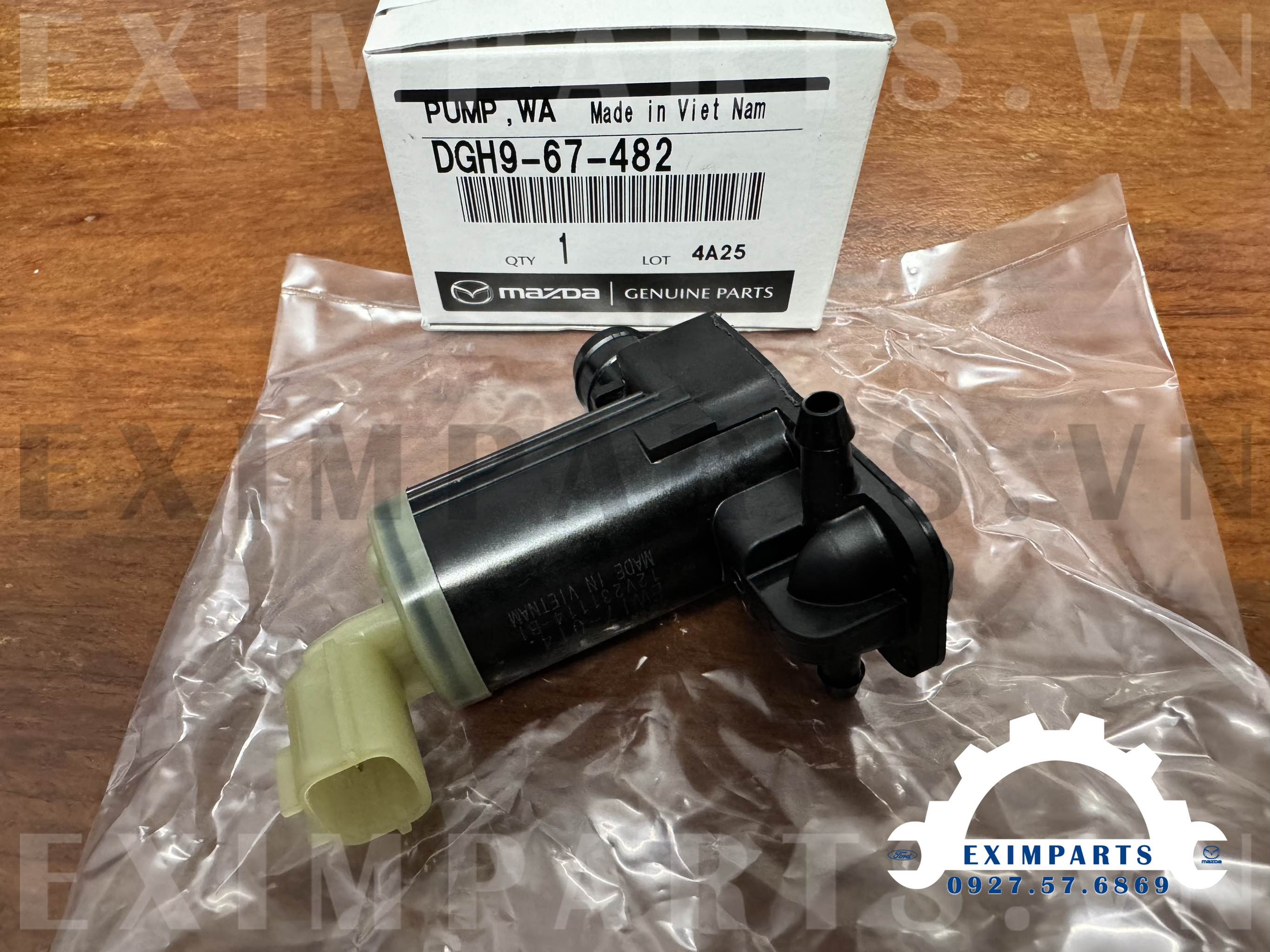 MÔ TƠ BƠM NƯỚC RỬA KÍNH MAZDA DGH967482
