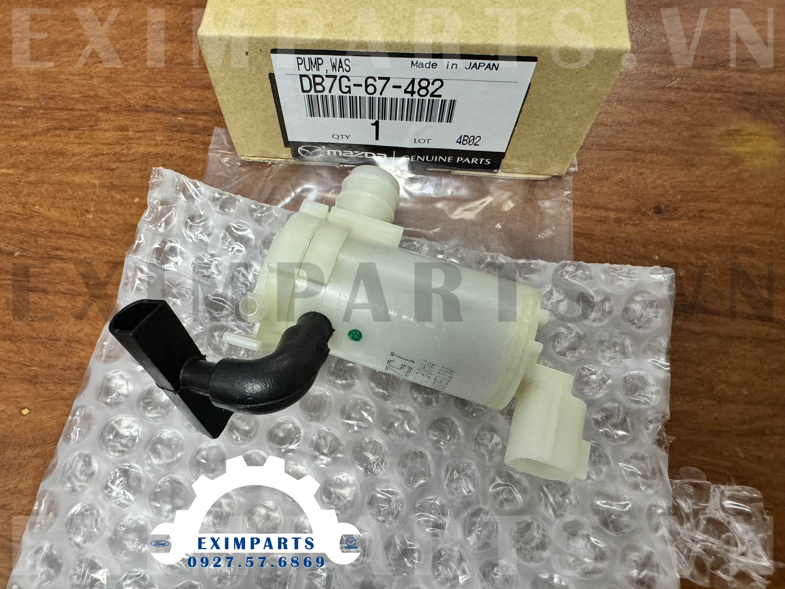 MÔ TƠ BƠM NƯỚC RỬA KÍNH MAZDA 2 DB7G67482