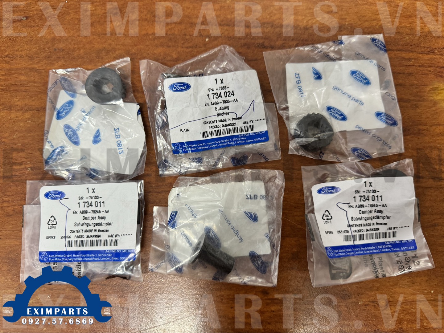 BỘ CAO SU ẮC CẦN ĐI SỐ FORD RANGER AB397335AA / AB397B245AA