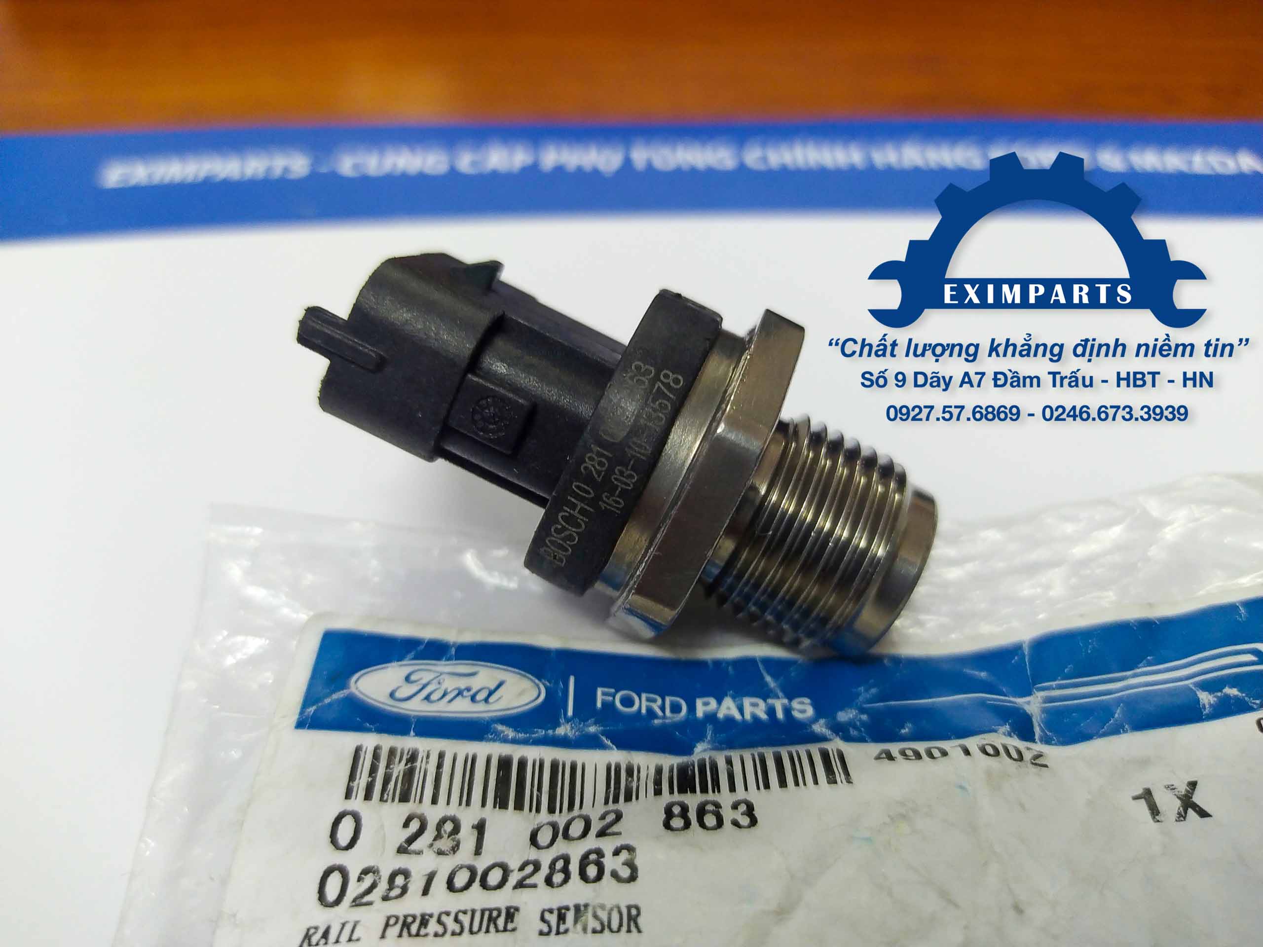 Cảm biến áp suất nhiên liệu Ford Everest 0281002863
