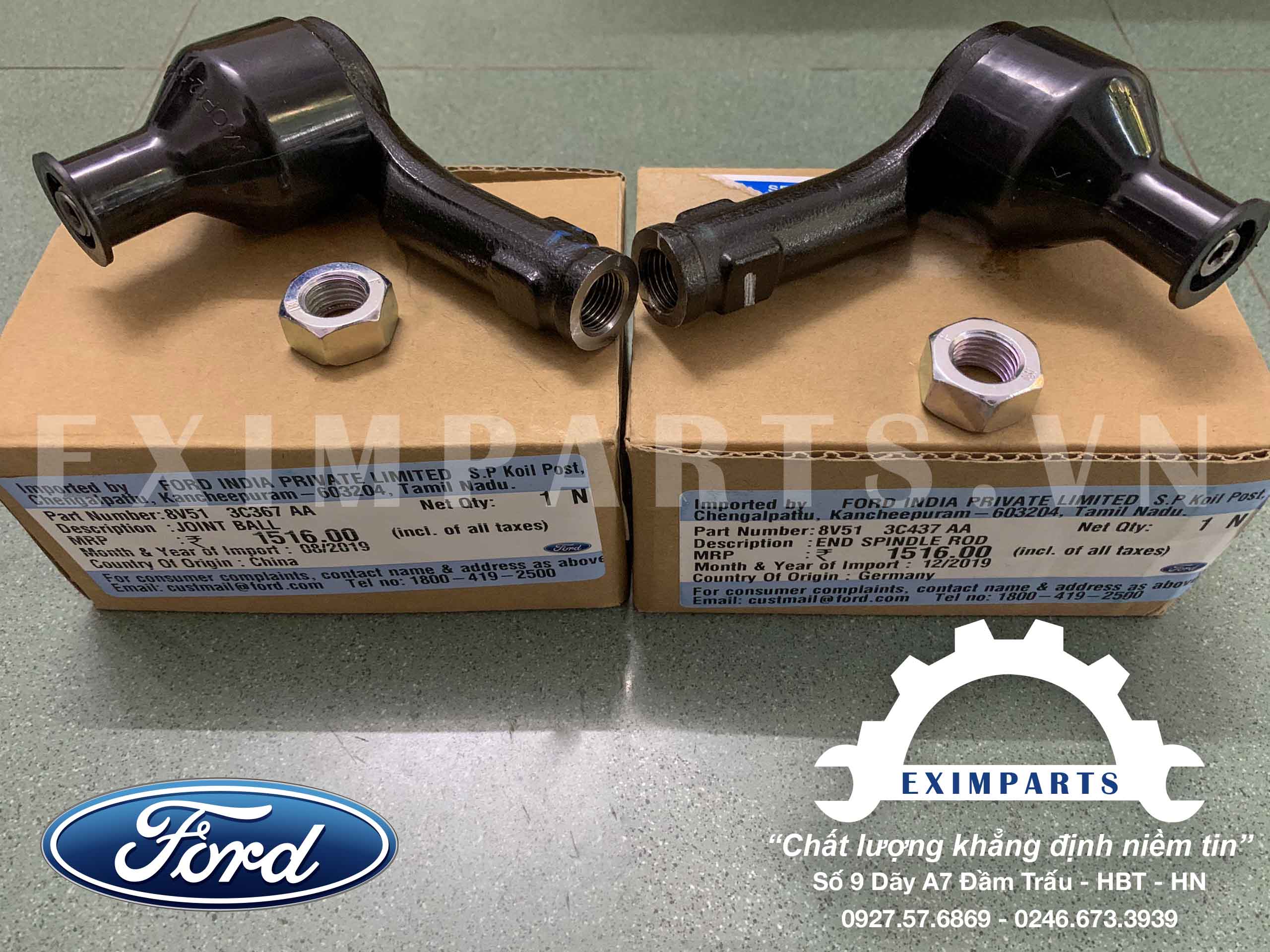 Rô tuyn lái ngoài Ford Ecosport chính hãng - Phụ tùng Ford Ecosport