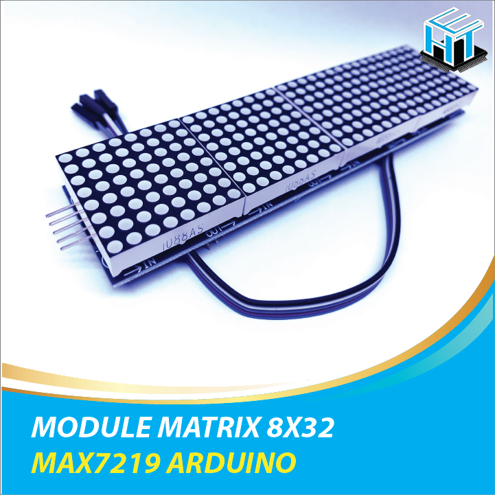 Module matrix 8x32 MAX7219, mạch hiển thị 4 led ma trận HTE LINH KIỆN ...