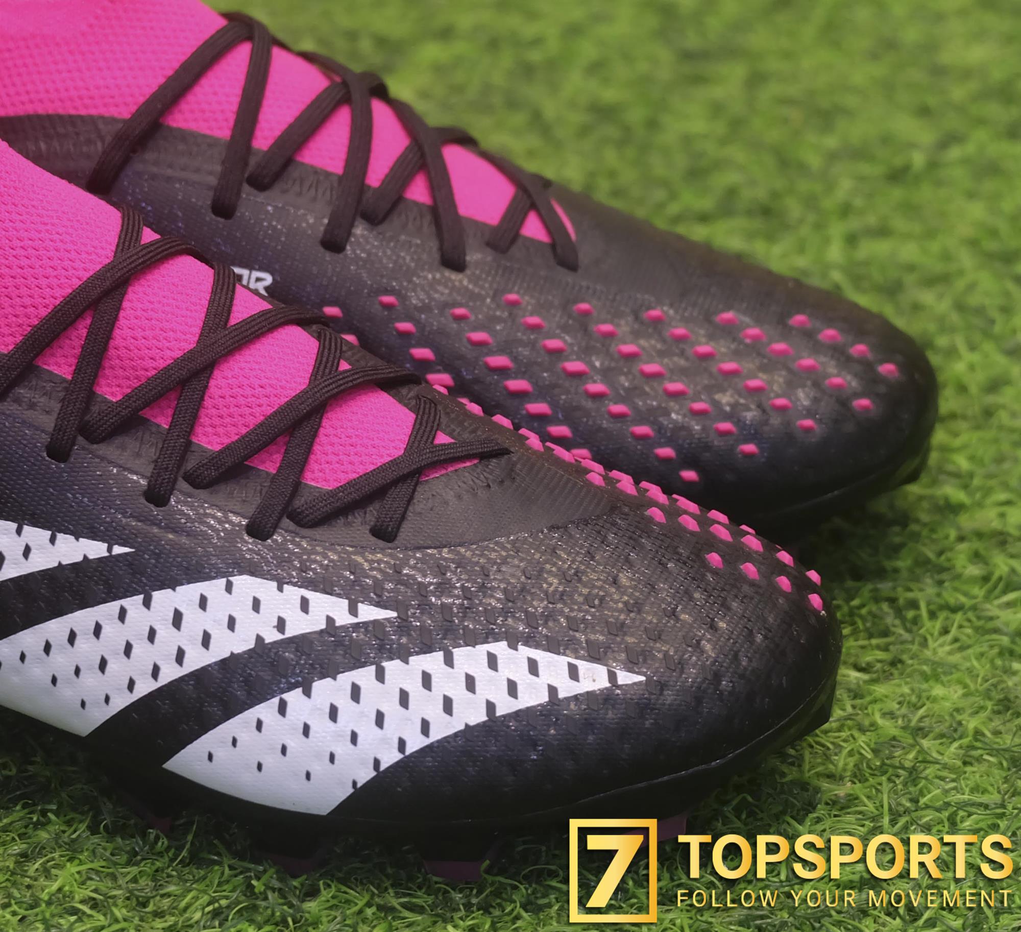 Adidas Predator Accuracy.1 AG - Core Black/Cloud White/Team Shock Pink ...