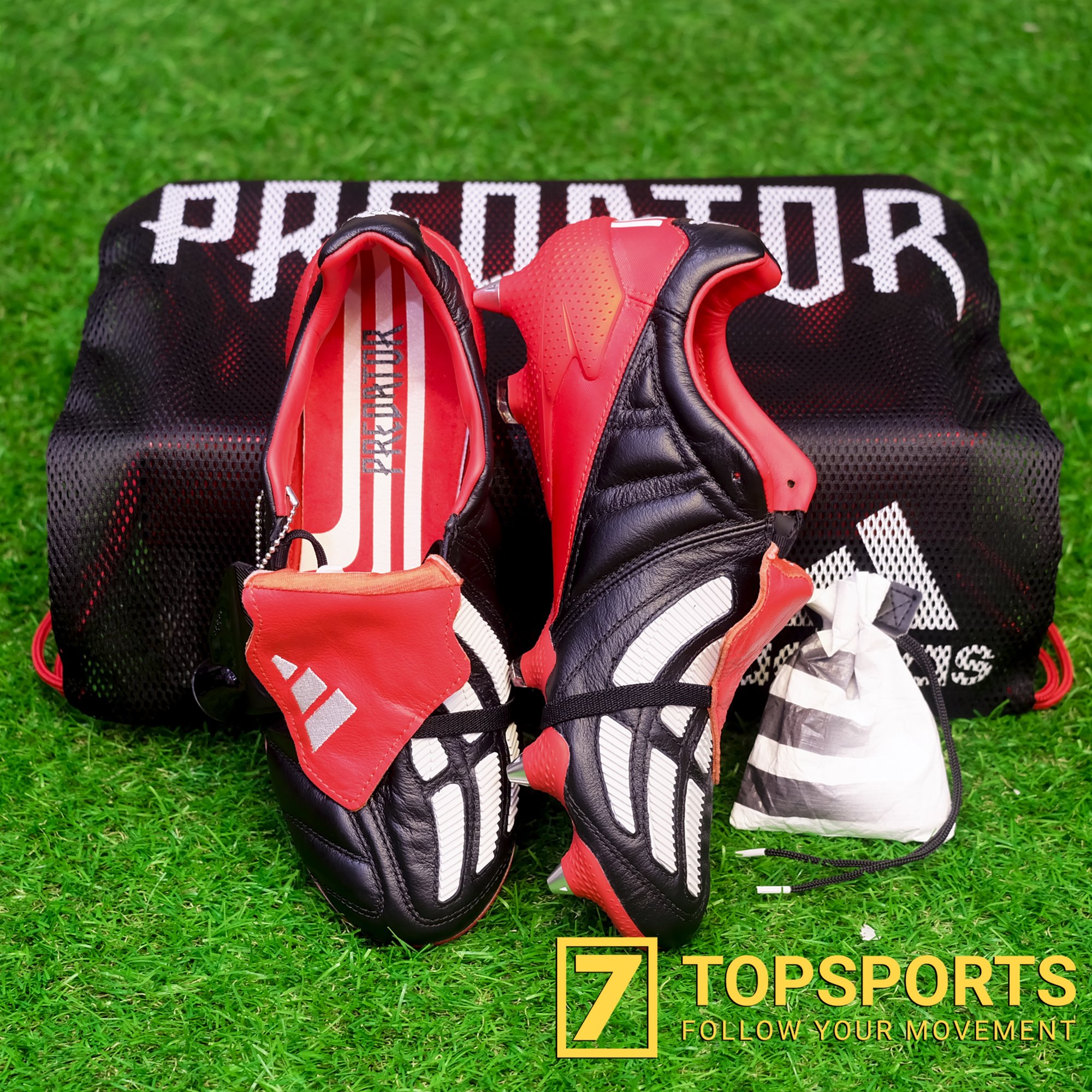 Adidas Predator Mania SG - Core Black/White/Predator Red GZ2143 ...
