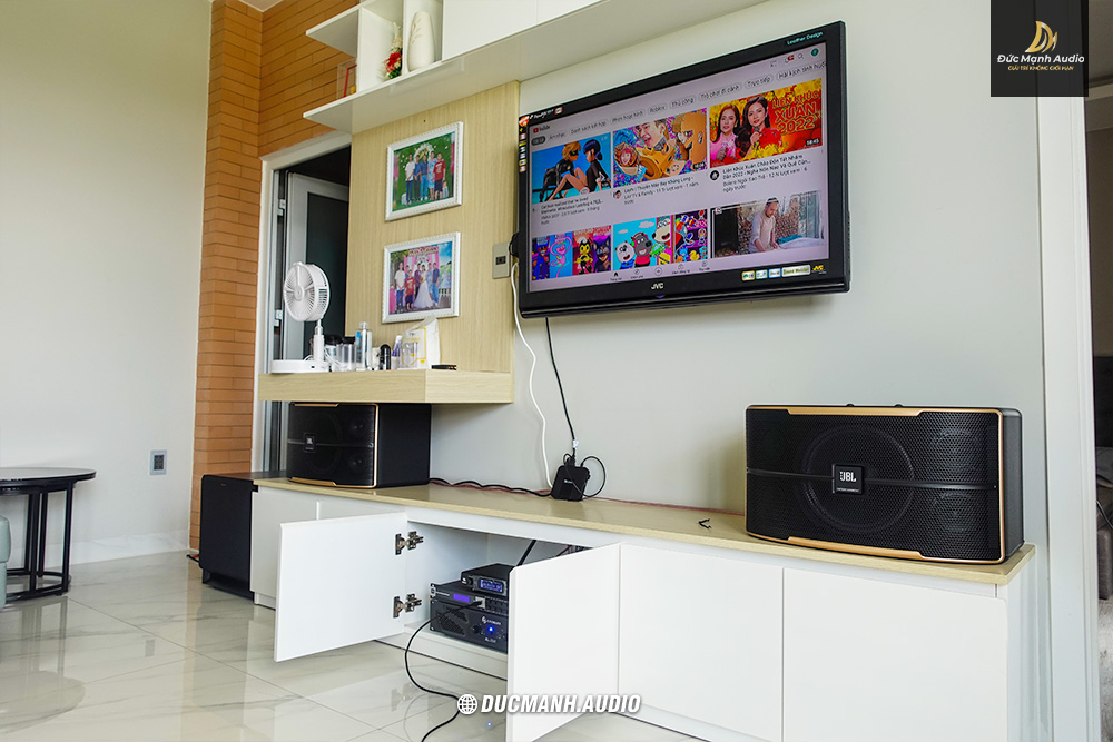 Lắp đặt dàn Karaoke JBL Crown Klipsch hơn 60 triệu đồng