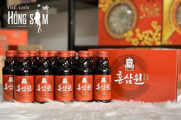 Nước Hồng Sâm KGC Jang Won Hộp 10 Chai x 100ml