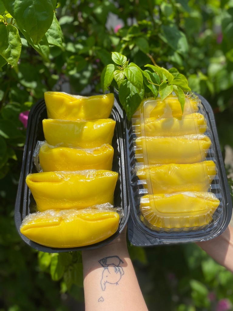 BÁNH CREP SẦU RIÊNG TƯƠI - Set 5 cái 300gr | TAKIFOOD