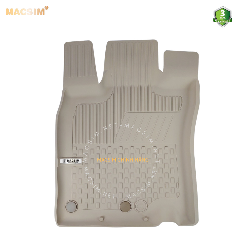 Thảm lót sàn ô tô nhựa TPE Silicon Nissan X-TRAIL 2014+ Beige Nhãn hiệu Macsim | Macsim - The ...