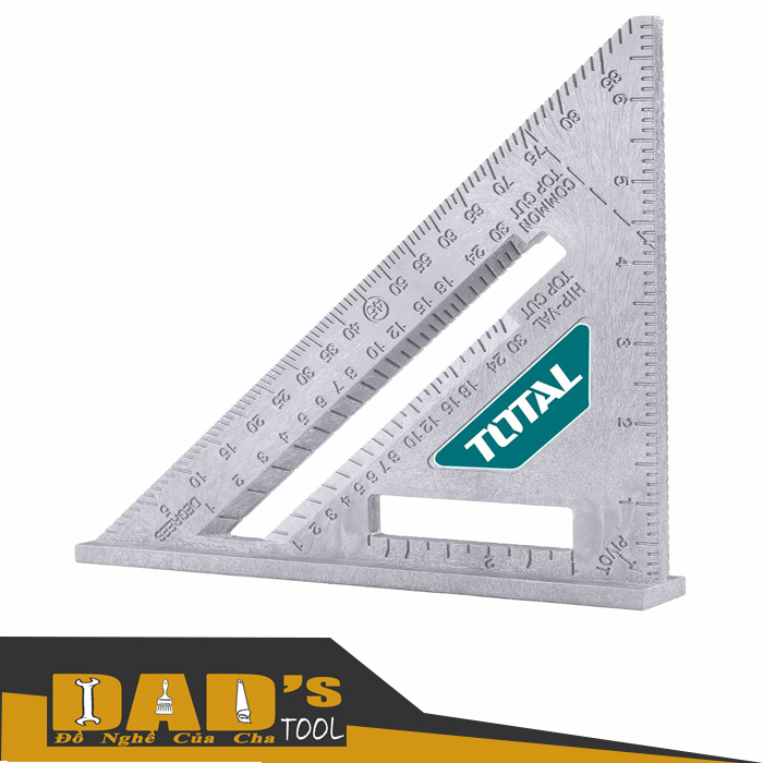 THƯỚC EKE NHỰA ABS 180MM/7"x2 TOTAL - TMT61201/12 | Đồ Nghề Của Cha