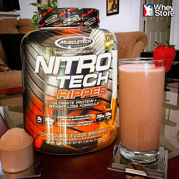 NitroTech Ripped 4lbs (1.8kg) - Tăng cơ giảm mỡ tối ưu giá tốt