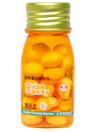 큐브 캔디 망고맛 23G Keo the hu Cube Candy vi xoai CÔNG TY TNHH THƯƠNG MẠI S ...