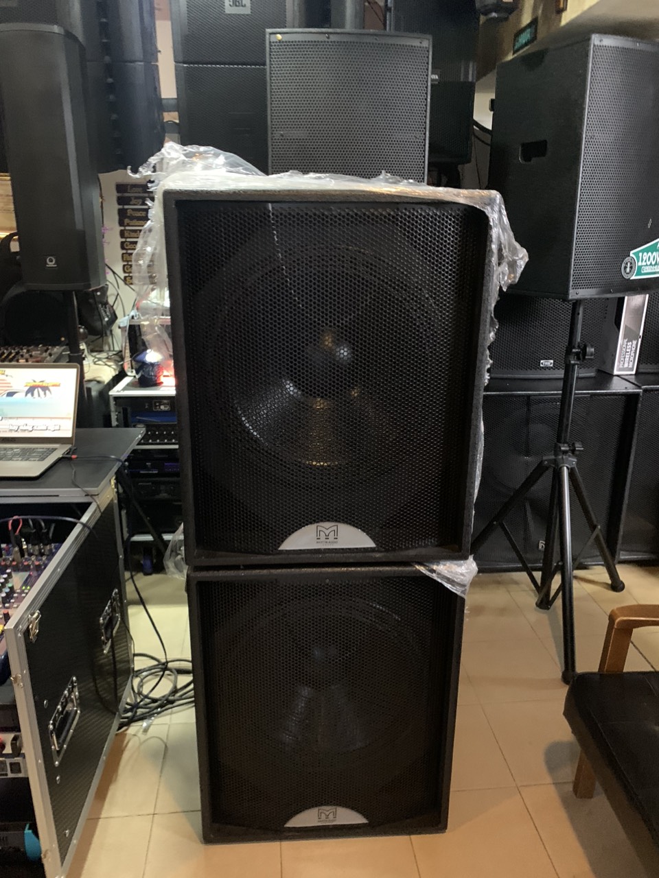 Subwoofer Martin S18 (PAIR) Đánh Chắc Hay, Bass Hực