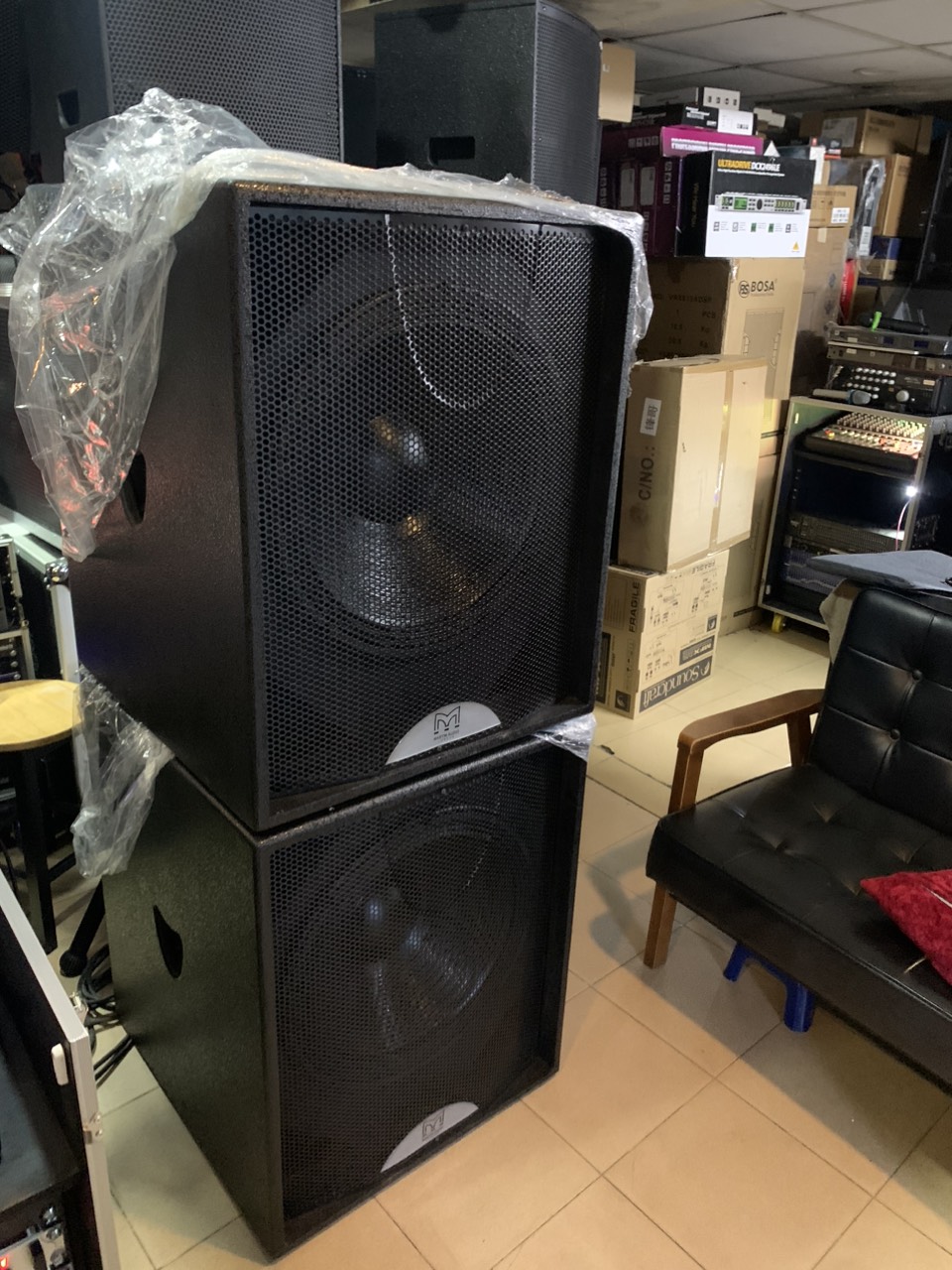 Subwoofer Martin S18 (PAIR) Đánh Chắc Hay, Bass Hực