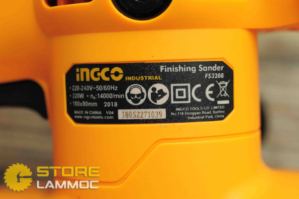 Máy chà nhám 320W rung chữ nhật INGCO FS3208