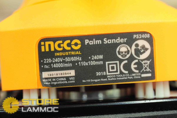 Máy chà nhám rung vuông mini INGCO PS2408 240W