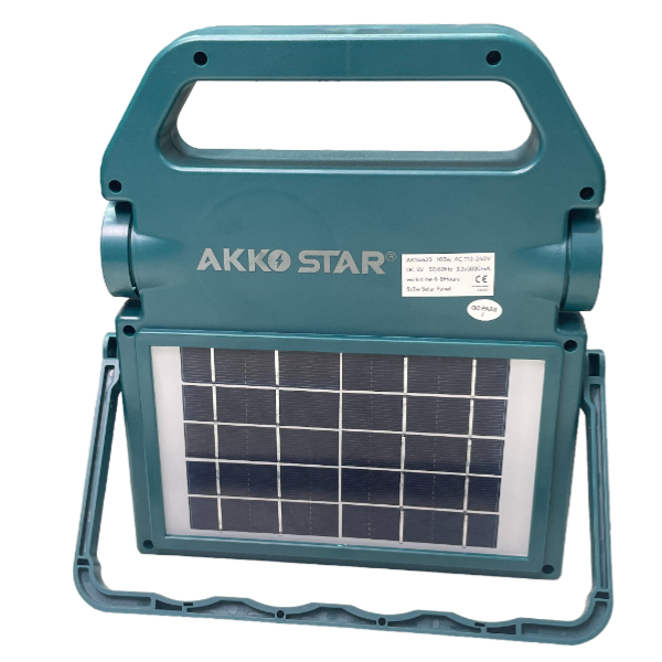 Đèn Solar Light 100W năng lượng mặt trời AKKO STAR 54620