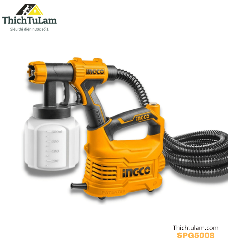 Máy phun sơn 500W Ingco SPG5008
