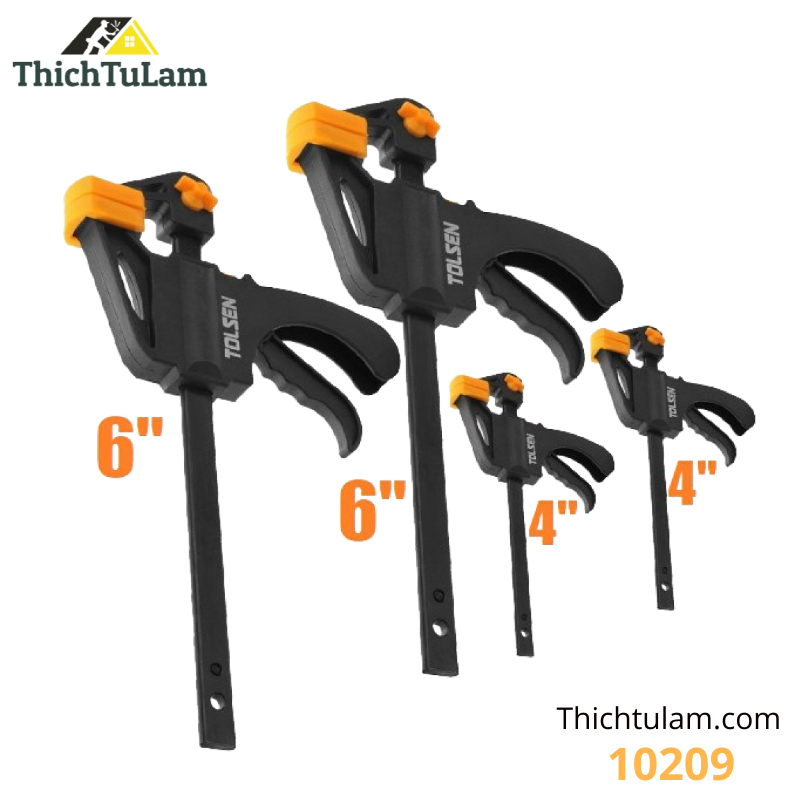 Cảo chữ F kẹp nhanh Tolsen 10209