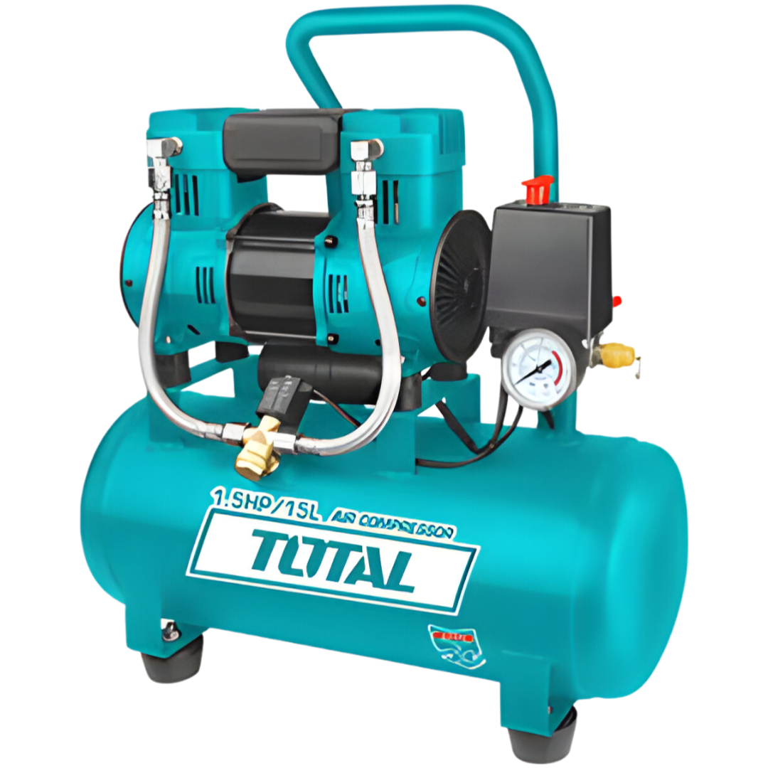 Máy nén khí không dầu 15L công suất 1100W Total TCS1110152T