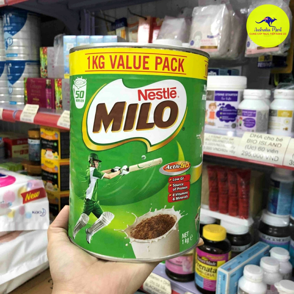 Sữa bột Milo xách tay Úc chính hãng, giá rẻ | Australia Mart