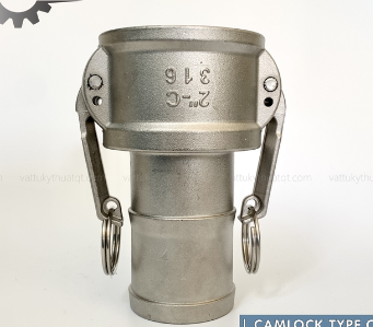 Khớp nối nhanh Camlock inox kiểu C - Công ty TNHH PUMPTECH VIETNAM