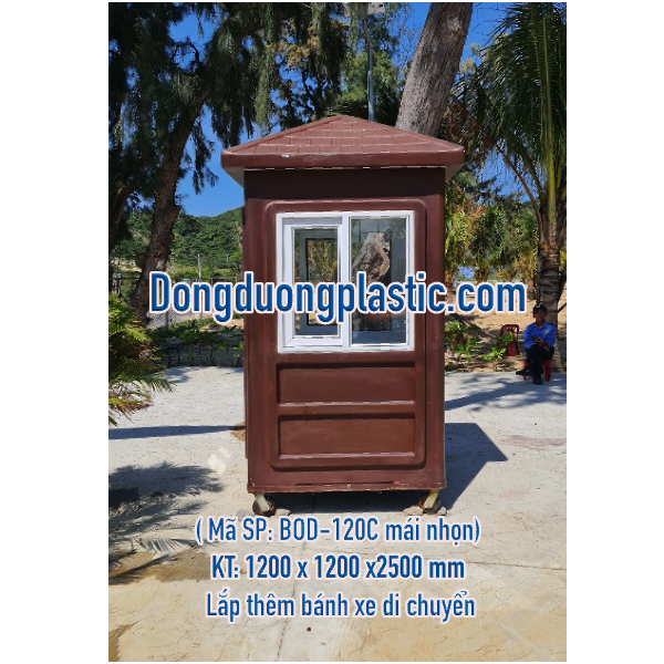 Cabin Bảo Vệ Composite BOD-120C (Mái nhọn) CÔNG TY CỔ PHẦN MÔI TRƯỜNG ...