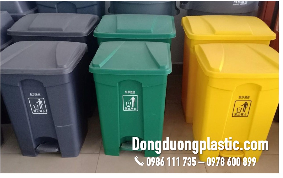 Thùng Rác Đạp Chân Nhập Khẩu 30L - 45L - 68L - 87L CÔNG TY CỔ PHẦN MÔI ...