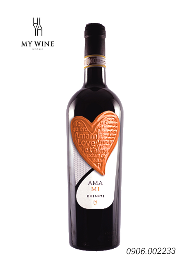 Rượu Vang Ý Amami Chianti D.O.C.G 12.5% MY WINE STORE